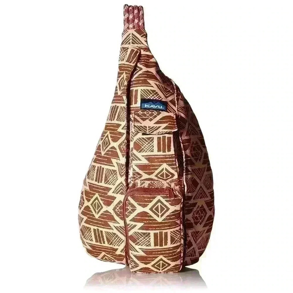 Kavu | Bags | Kavu Rope Sling Bag Cotton Crossbody Burnt Orange Aztec ...